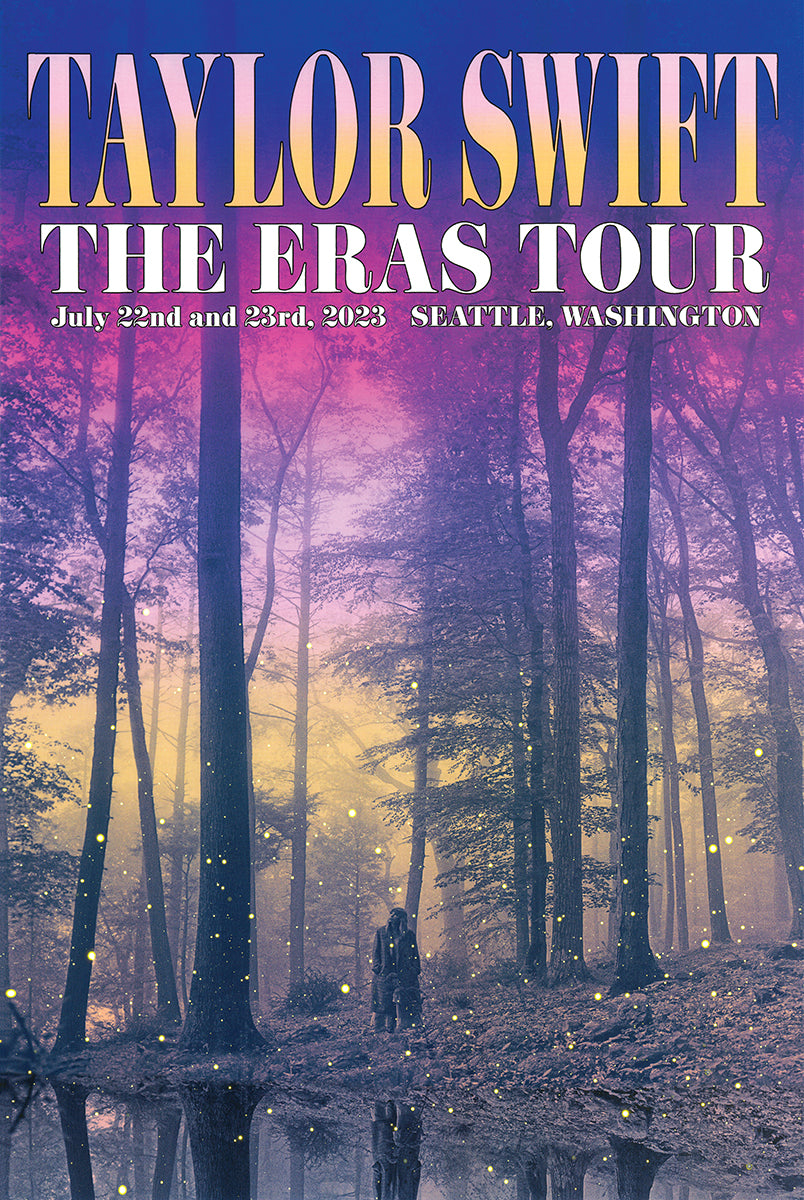 TAYLOR SWIFT ERAS FOLKLORE – The College Poster Sale Company