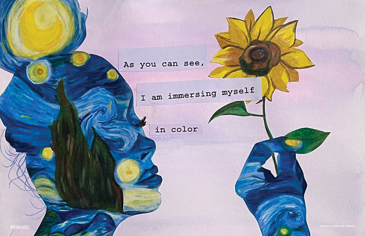 Starry Night Girl – The College Poster Sale Company