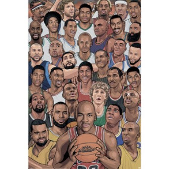 BASKETBALL LEGENDS – The College Poster Sale Company