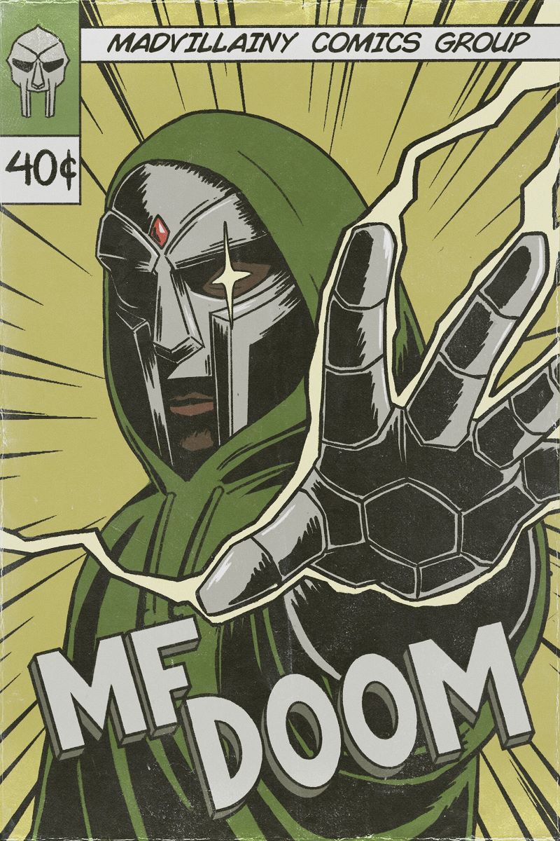 MF DOOM MADVILLAINY COMICS GROUP – The College Poster Sale Company