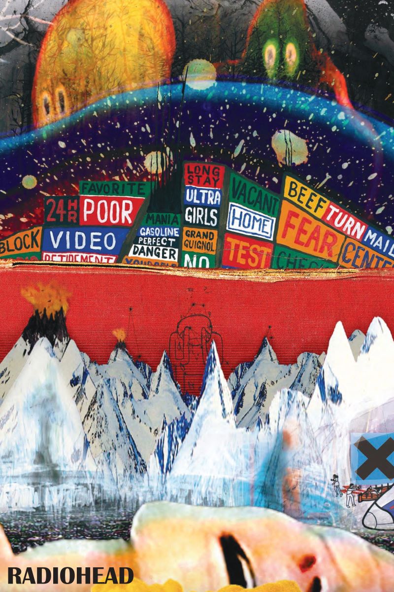 RADIOHEAD ALBUM – The College Poster Sale Company