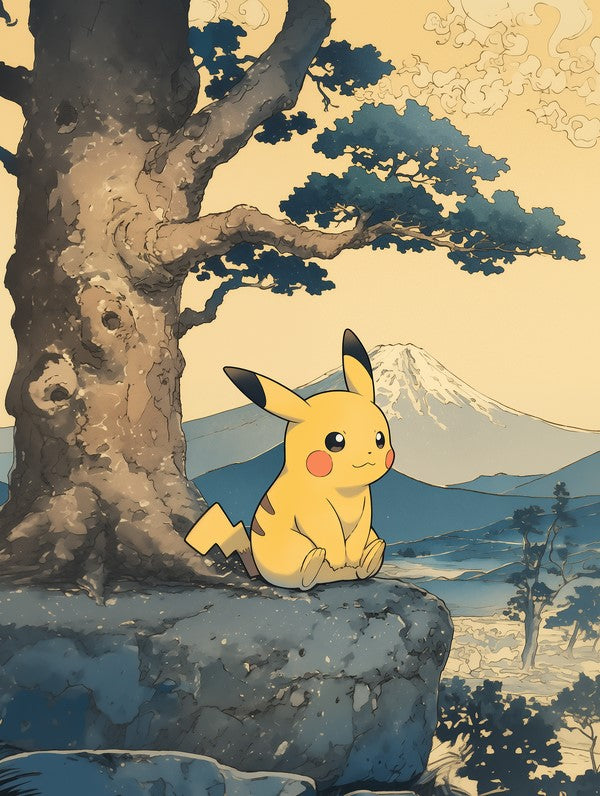 PIKACHU TRADITIONAL – The College Poster Sale Company