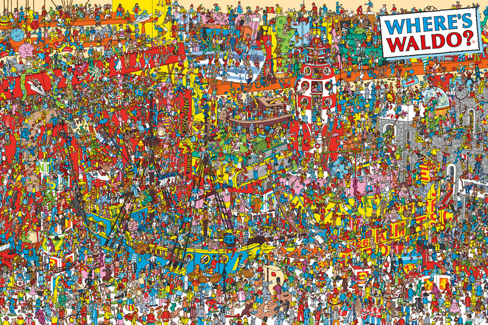 Where's Waldo – The College Poster Sale Company