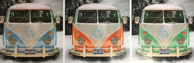 VW Bus California – The College Poster Sale Company