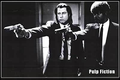 PULP FICTION-DUO GUNS – The College Poster Sale Company