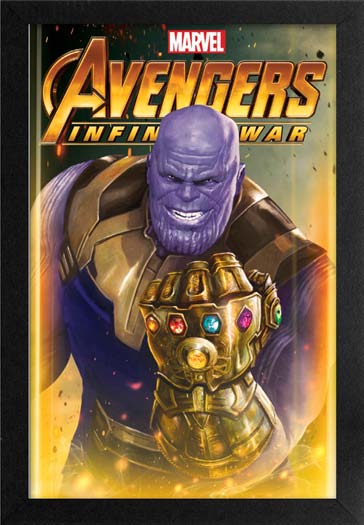 Avengers IW Thanos Framed Gelcoat – The College Poster Sale Company