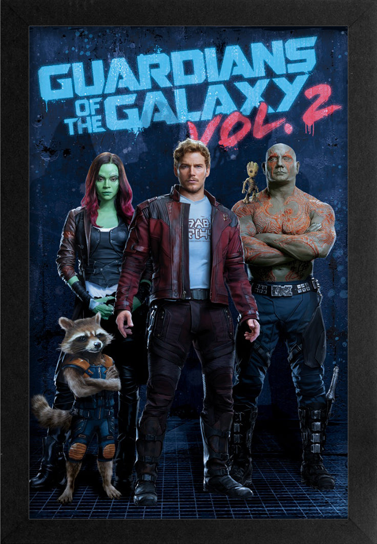 Guardians of the Galaxy Vol 2 Framed Gelcoat – The College Poster Sale ...
