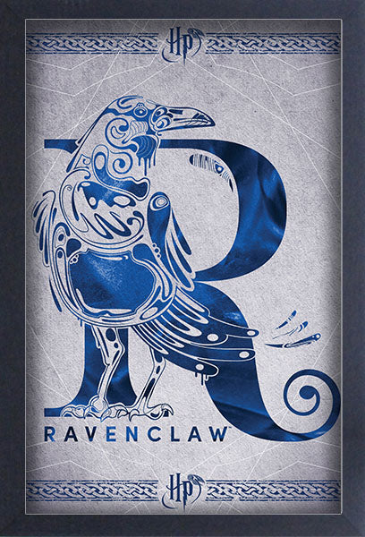Harry Potter - Ravenclaw Framed Gelcoat – The College Poster Sale Company